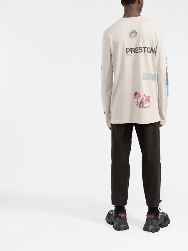 Heron Preston Os Global Collage Long-sleeve T-shirt