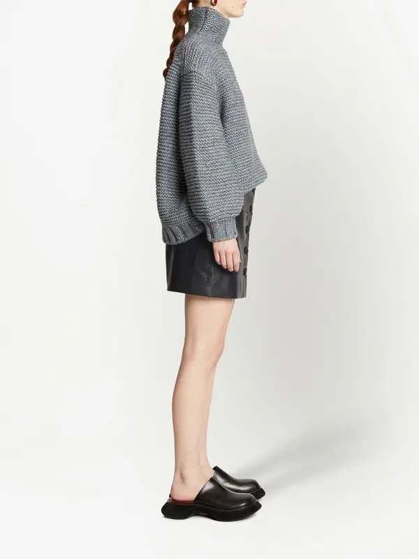 Proenza Schouler White Label Faux-leather Mini Skirt