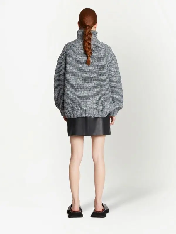 Proenza Schouler White Label Faux-leather Mini Skirt