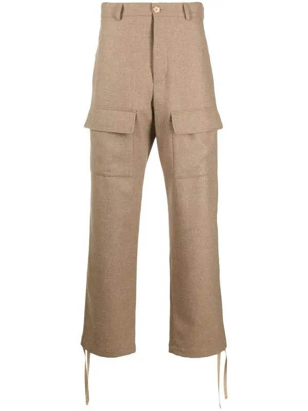 Kenzo Logo-patch Cargo Trousers