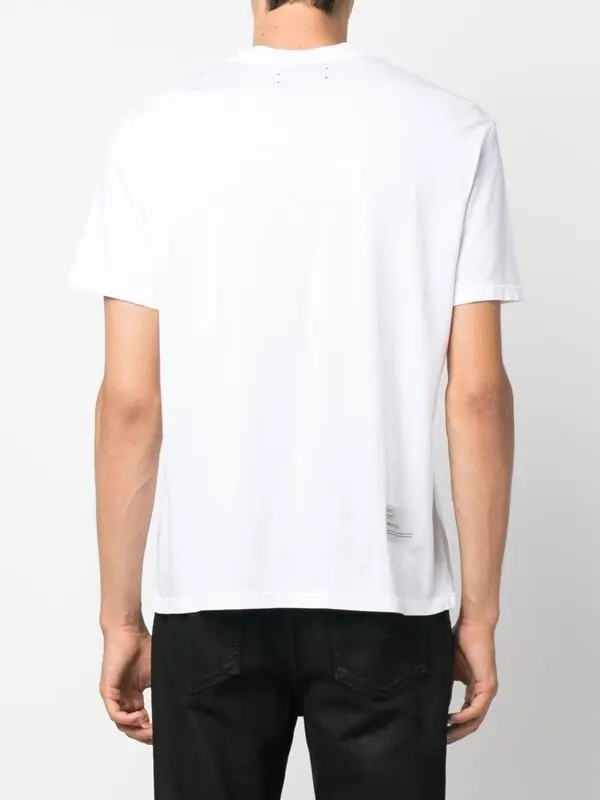 Amiri Logo-print Cotton T-shirt - White