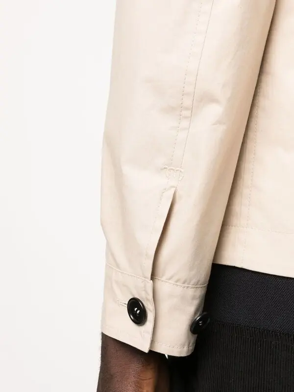 META CAMPANIA COLLECTIVE Cuban-collar Organic-cotton Shirt-jacket