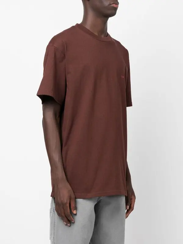 Carhartt Work In Progress Logo-embroidered Cotton T-shirt - Brown