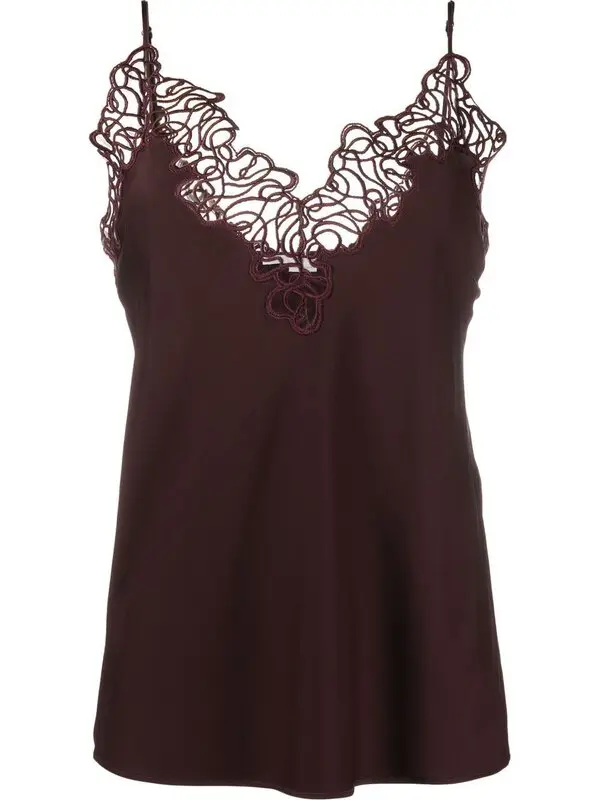 Stella McCartney Lace Trimmed Cami Top