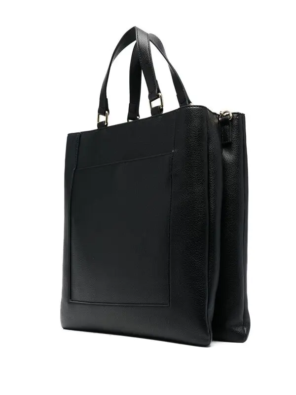 Moschino Logo Plaque Tote Bag