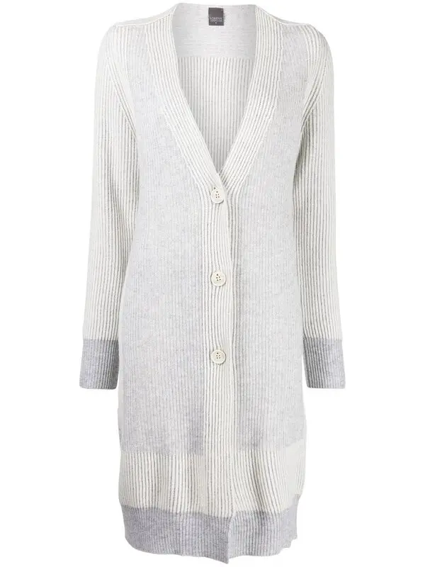 Lorena Antoniazzi V-neck Buttoned Cardigan Coat