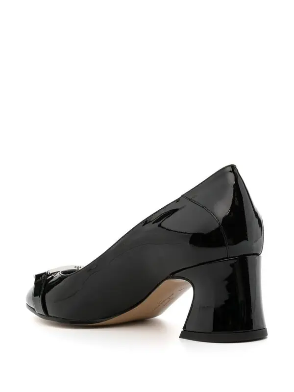 FERRAGAMO Gancini Plaque Pumps