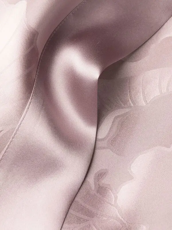 Carine Gilson Floral-print Silk Robe