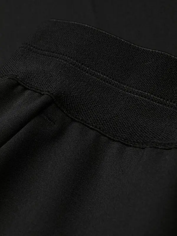 MSGM Logo Waistband Straight-leg Trousers