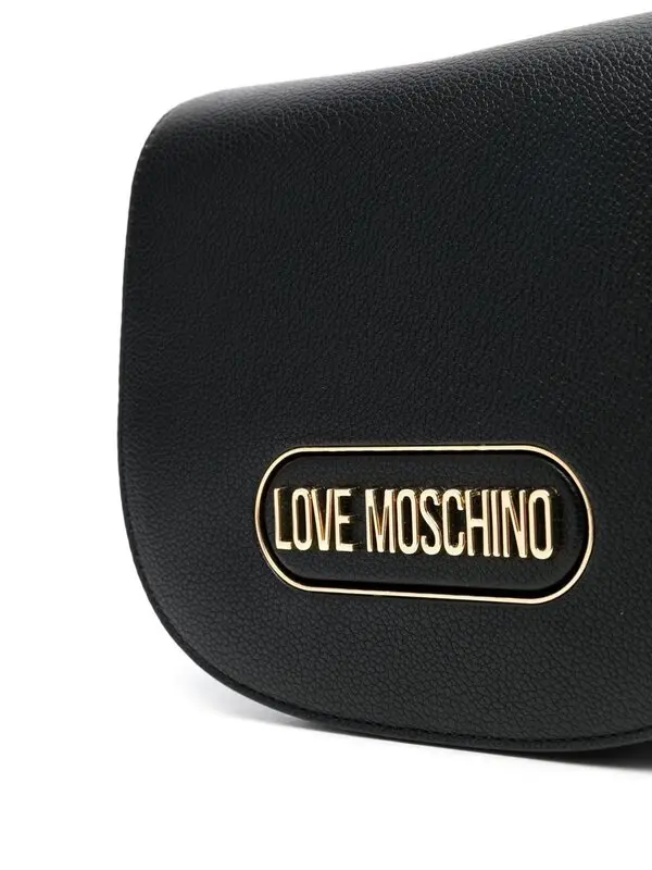 Moschino Logo-plaque Satchel Bag