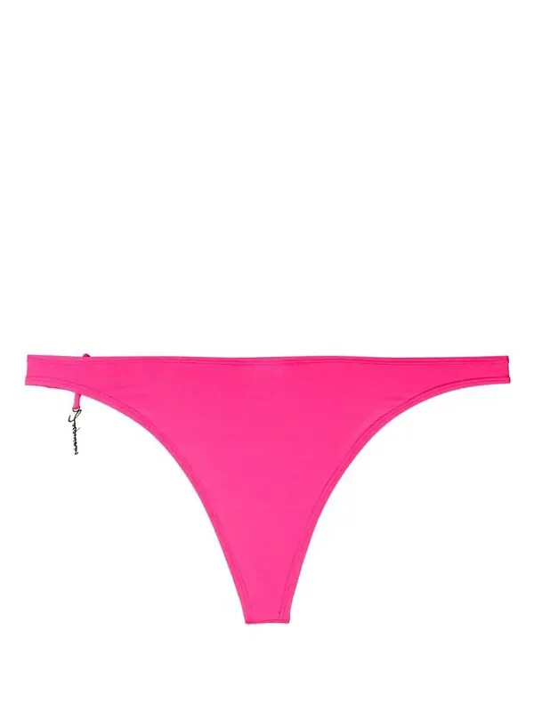 Jacquemus Le Bas De Maillot Signature Bikini Bottoms - Pink