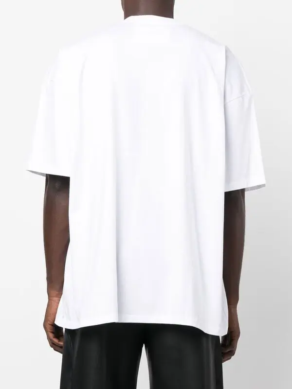 THE SALVAGES Logo-print Cotton T-shirt - White