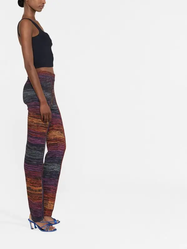 ROTATE BY BIRGER CHRISTENSEN Space Dyed Knit Trousers
