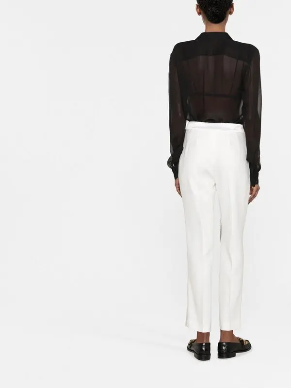 Ermanno Scervino High-waisted Trousers - White