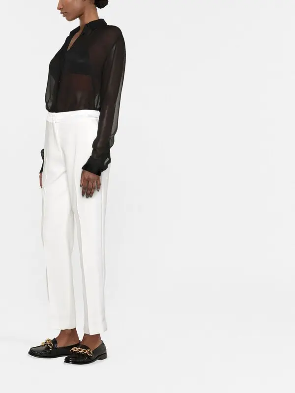 Ermanno Scervino High-waisted Trousers - White