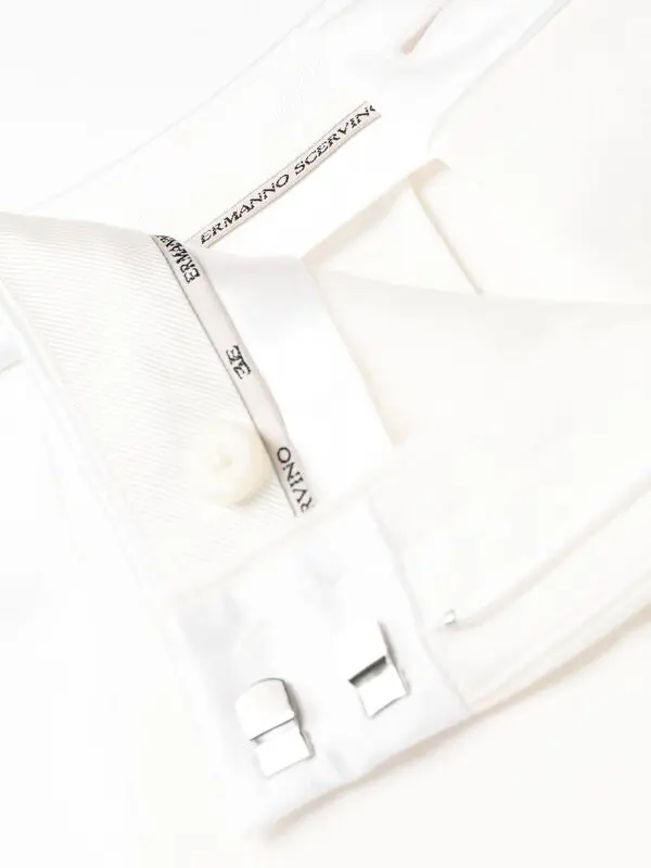 Ermanno Scervino High-waisted Trousers - White