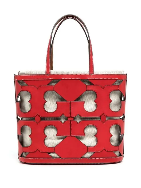 Tory Burch Cutout Logo Tote