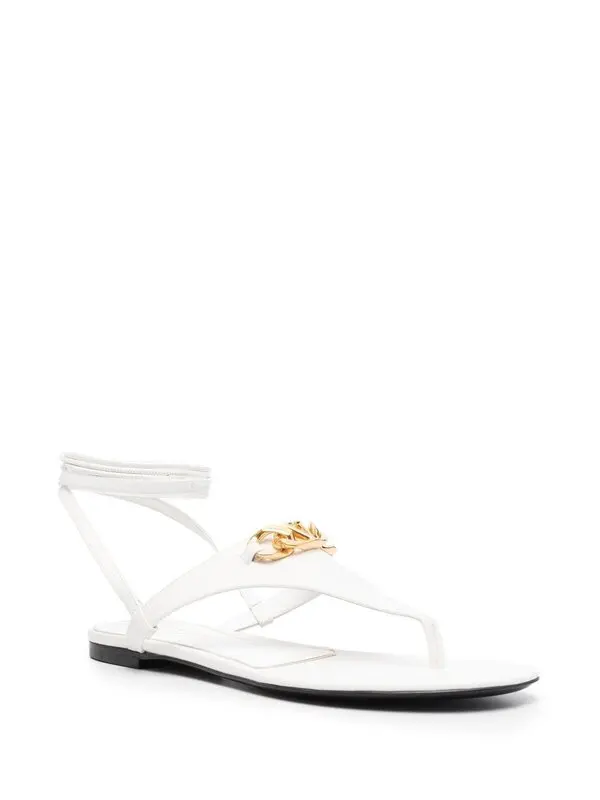 Valentino Garavani Vlogo Leather Sandals