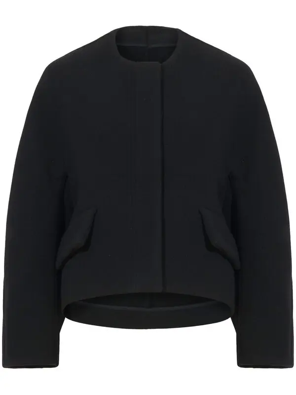 Proenza Schouler Melton Wool Boxy Jacket