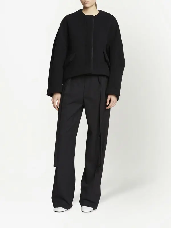 Proenza Schouler Melton Wool Boxy Jacket