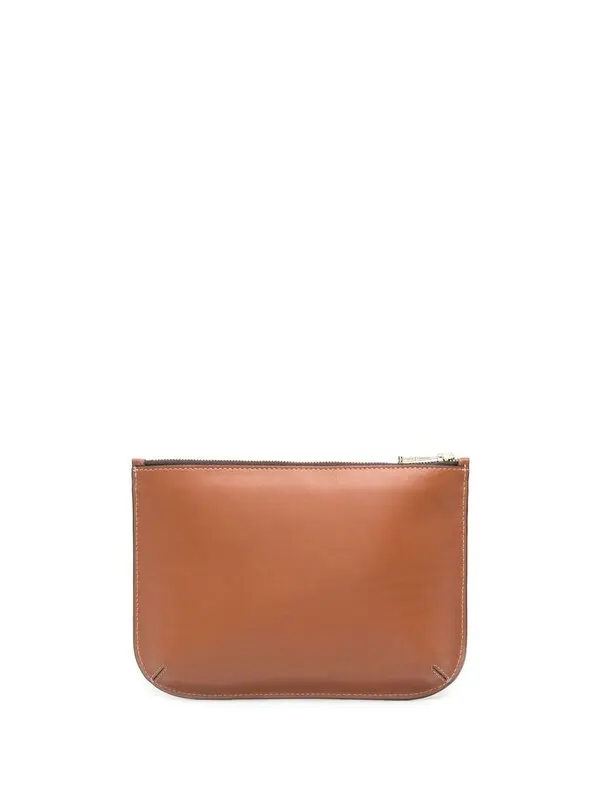 ASPINAL OF LONDON Ella Leather Clutch Bag