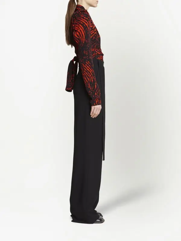 Proenza Schouler Abstract-print V-neck Top