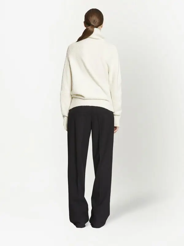 Proenza Schouler Fuzzy Boucle Sweater - White