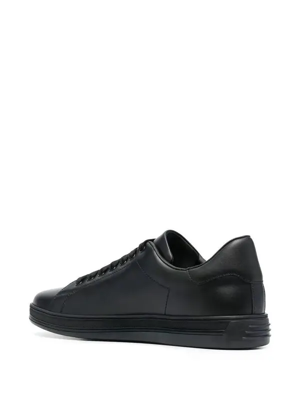BILLIONAIRE Logo-print Low-top Sneakers - Black