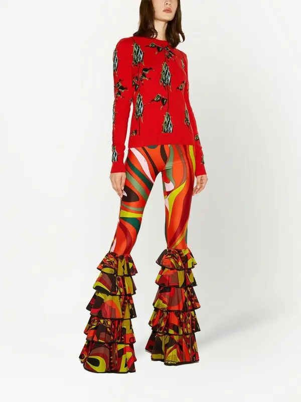 Emilio Pucci Floral Woolen Jumper