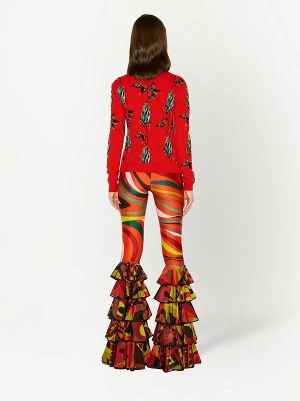 Emilio Pucci Floral Woolen Jumper
