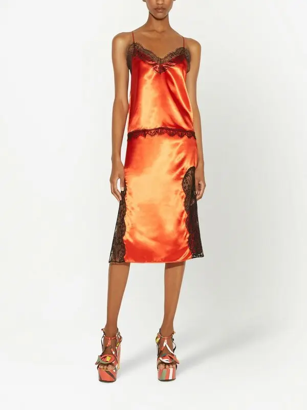 Emilio Pucci Lace-embroidered Camisole Top