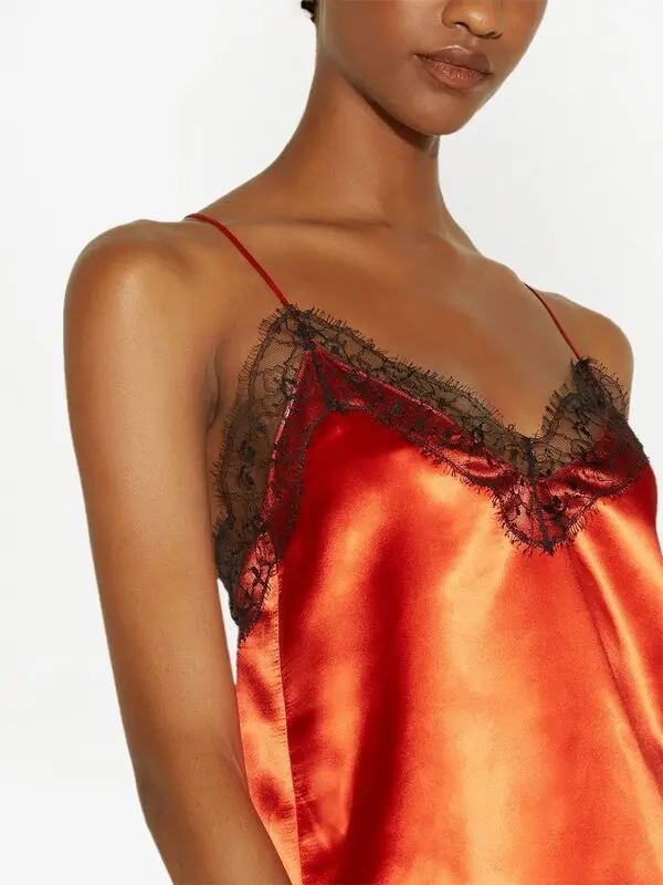 Emilio Pucci Lace-embroidered Camisole Top
