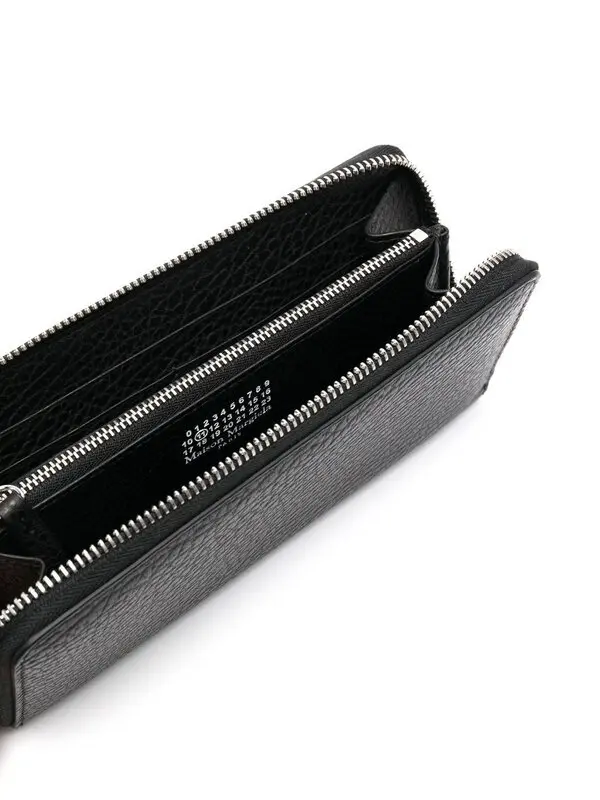 MAISON MARGIELA Four-stitch Leather Wallet - Black