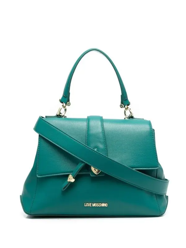 Moschino Logo-plaque Tote Bag - Green