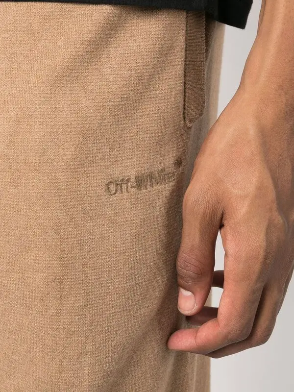 Off-White For All Logo-embroidered Track Pants