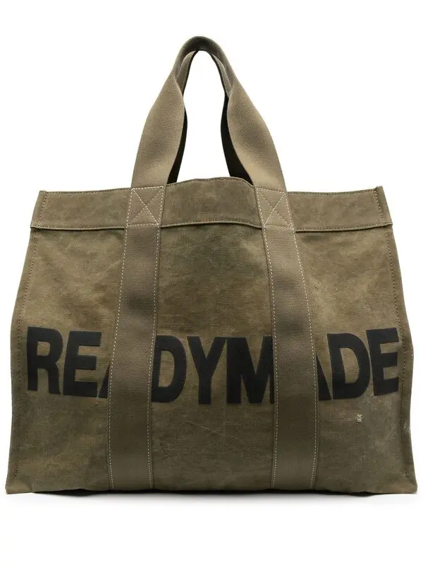 Readymade Logo-print Tote Bag - Green