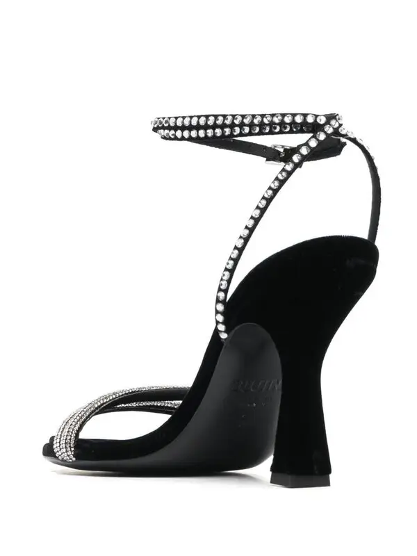3JUIN Crystal-embellished Sandals