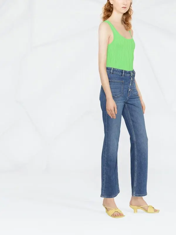 Maje High-rise Flared Jeans