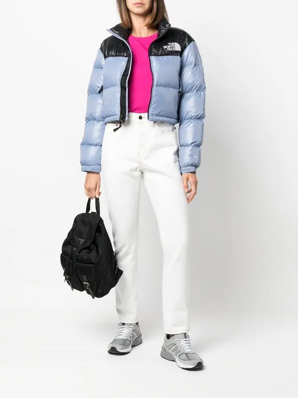 The North Face Nuptse Cropped Puffer Jacket