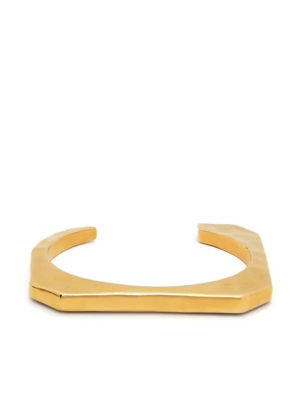 Zadig&Voltaire Geometric-cut Cuff Bangle - Gold