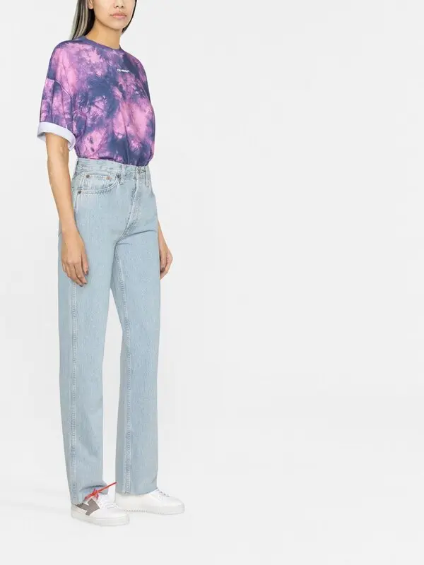 RE/DONE 90s High-rise Straight Jeans - Blue
