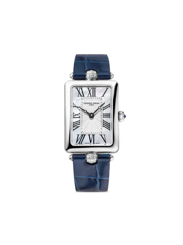 FREDERIQUE CONSTANT Classics Art Déco Carrée 28mm - White