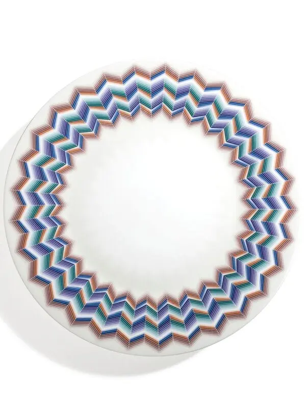 Missoni Zig Zag Jarris Charger Plate - White