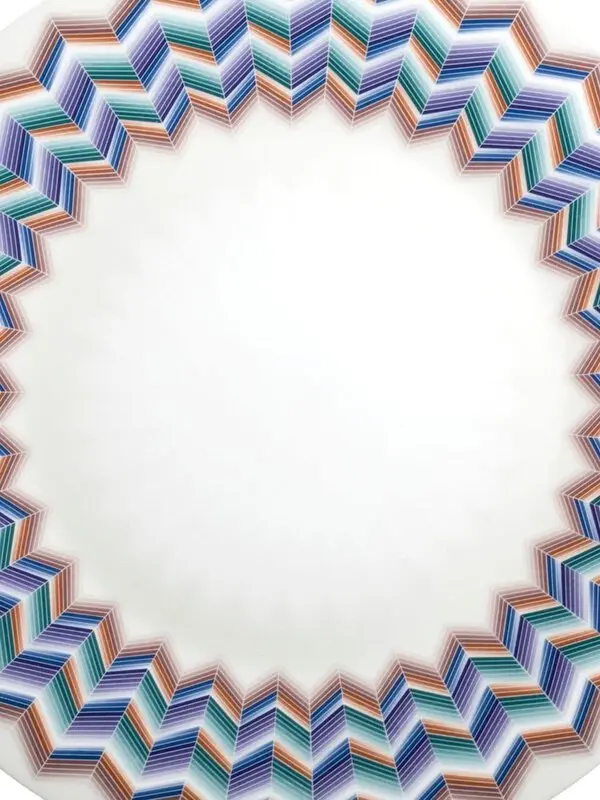 Missoni Zig Zag Jarris Charger Plate - White