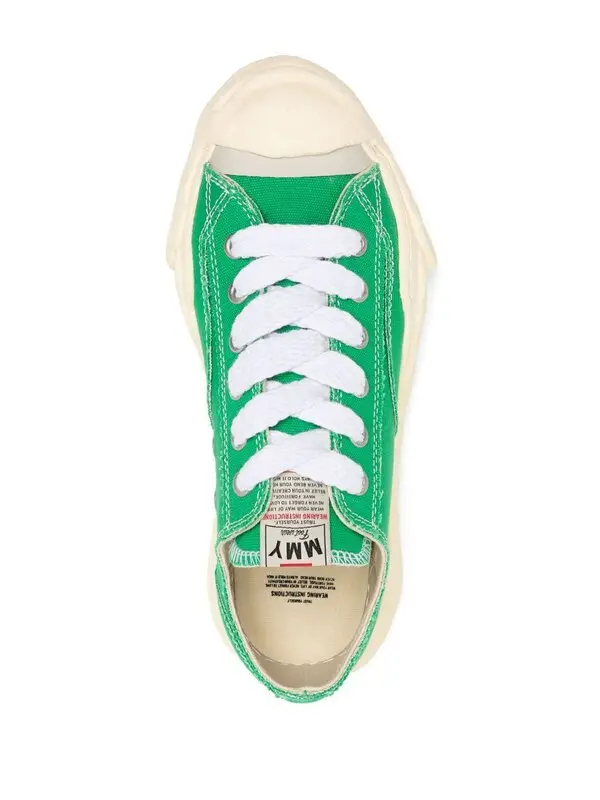 Mihara Yasuhiro Low-top Canvas Sneakers - Green