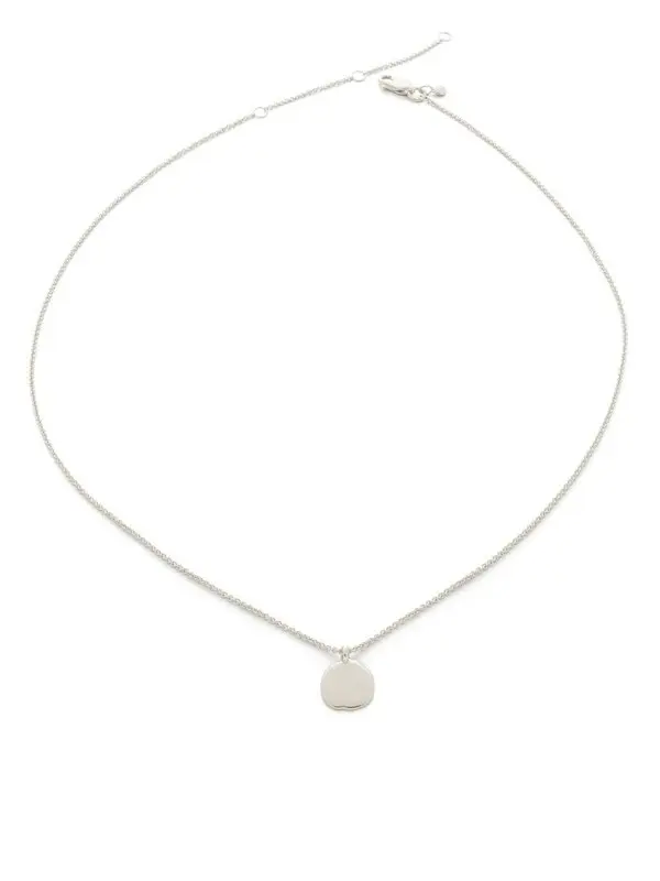 Monica Vinader Siren Petal Chain Necklace - Silver