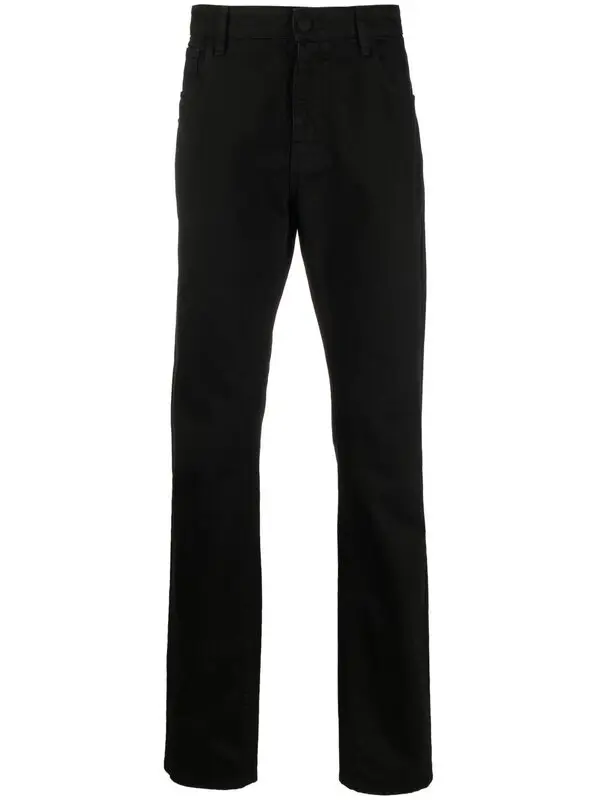 Raf Simons Slim-cut Denim Jeans - Black