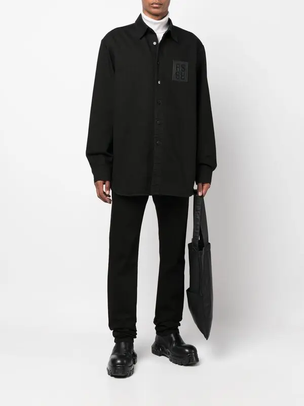 Raf Simons Slim-cut Denim Jeans - Black
