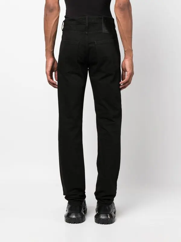 Raf Simons Slim-cut Denim Jeans - Black