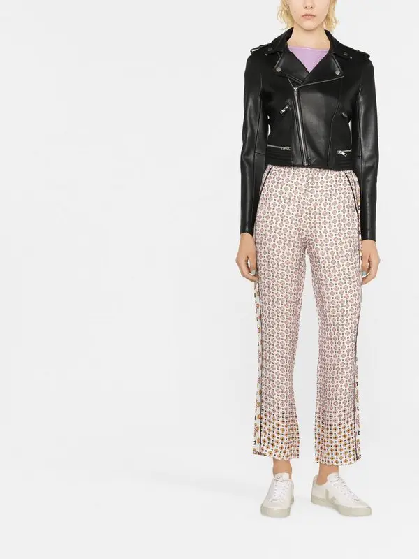 Maje Leather Biker Jacket